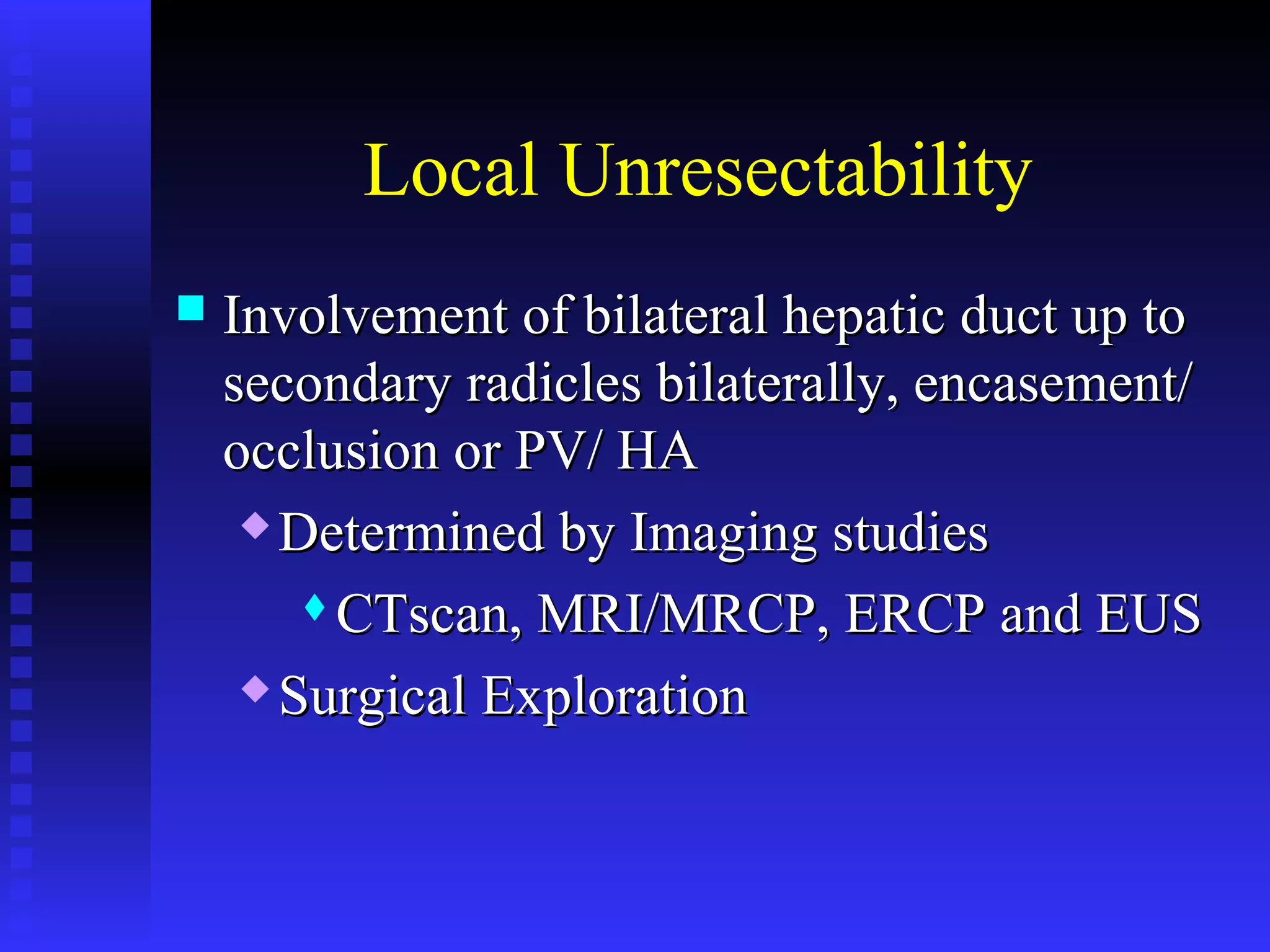 Endoscopic management of bile duct cancers | PPT