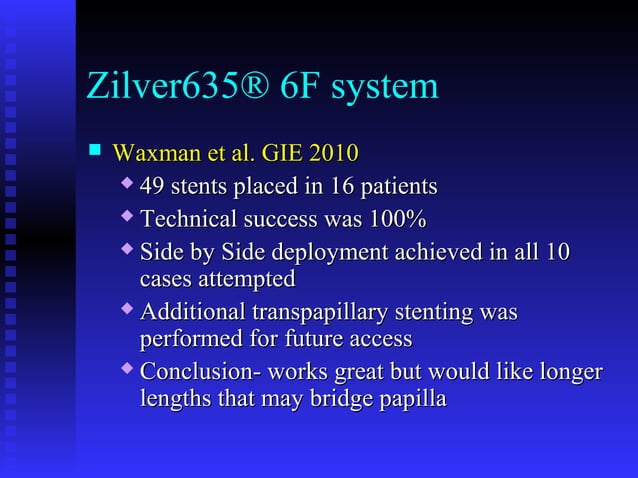 Endoscopic management of bile duct cancers | PPT