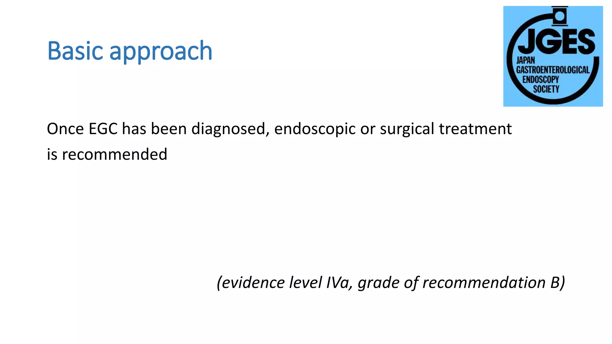 Endoscopic management of early gastric cancer | PPTX