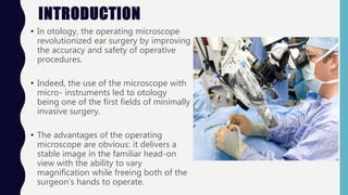 Endoscopic middle ear surgery | PPTX