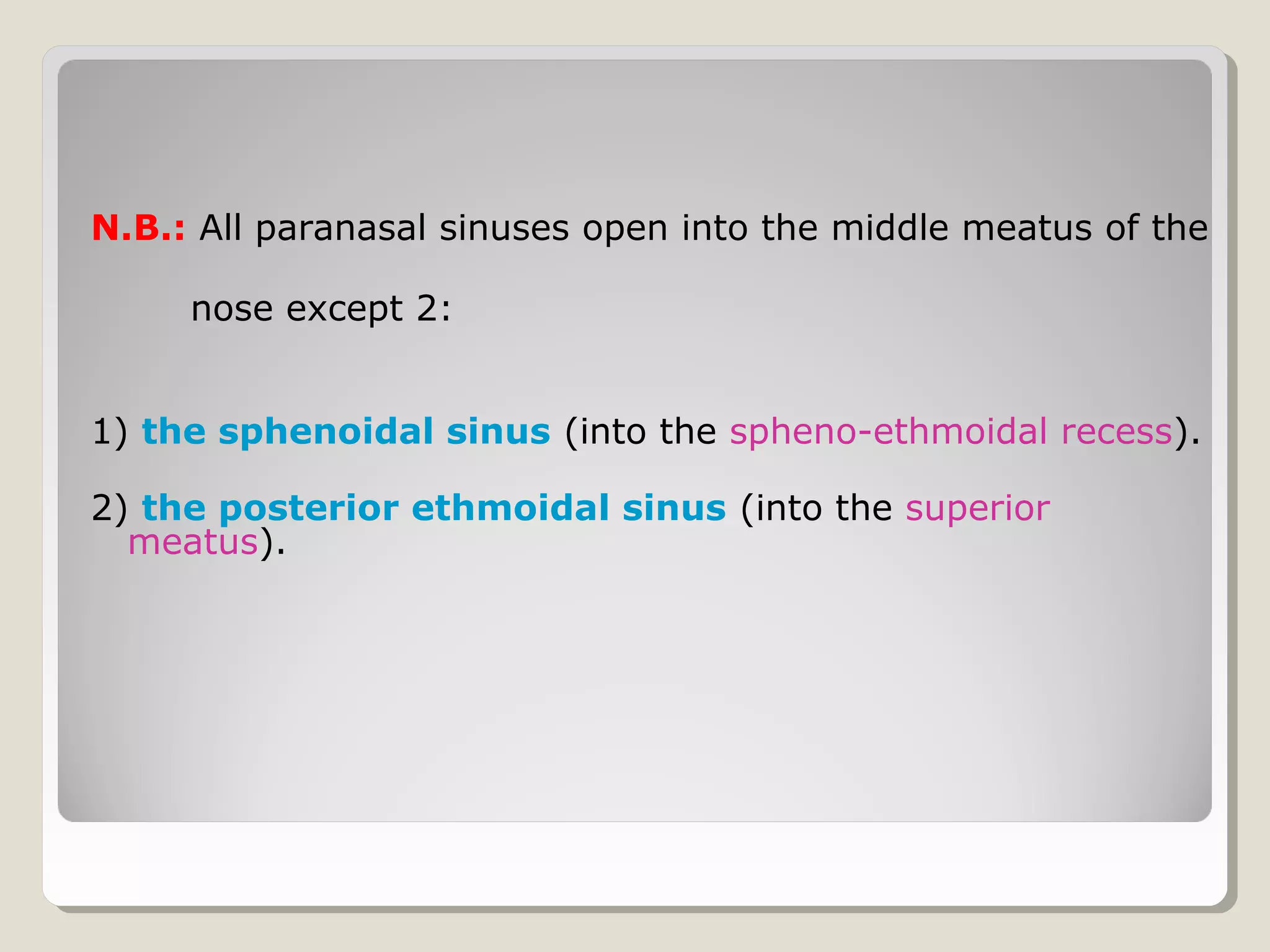Endoscopic nasal anatomy | PPT