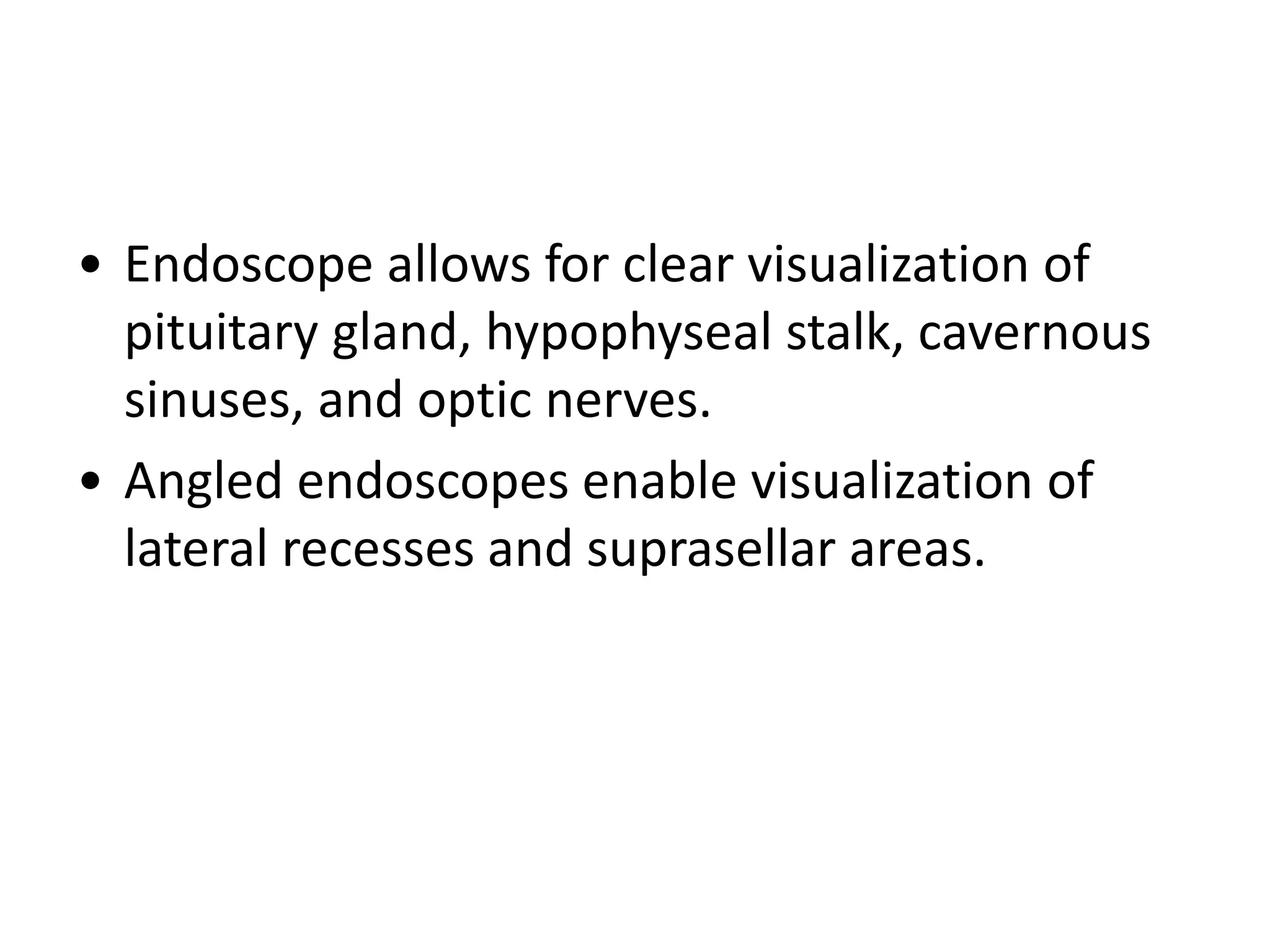 Endoscopic pituitary surgery | PPTX