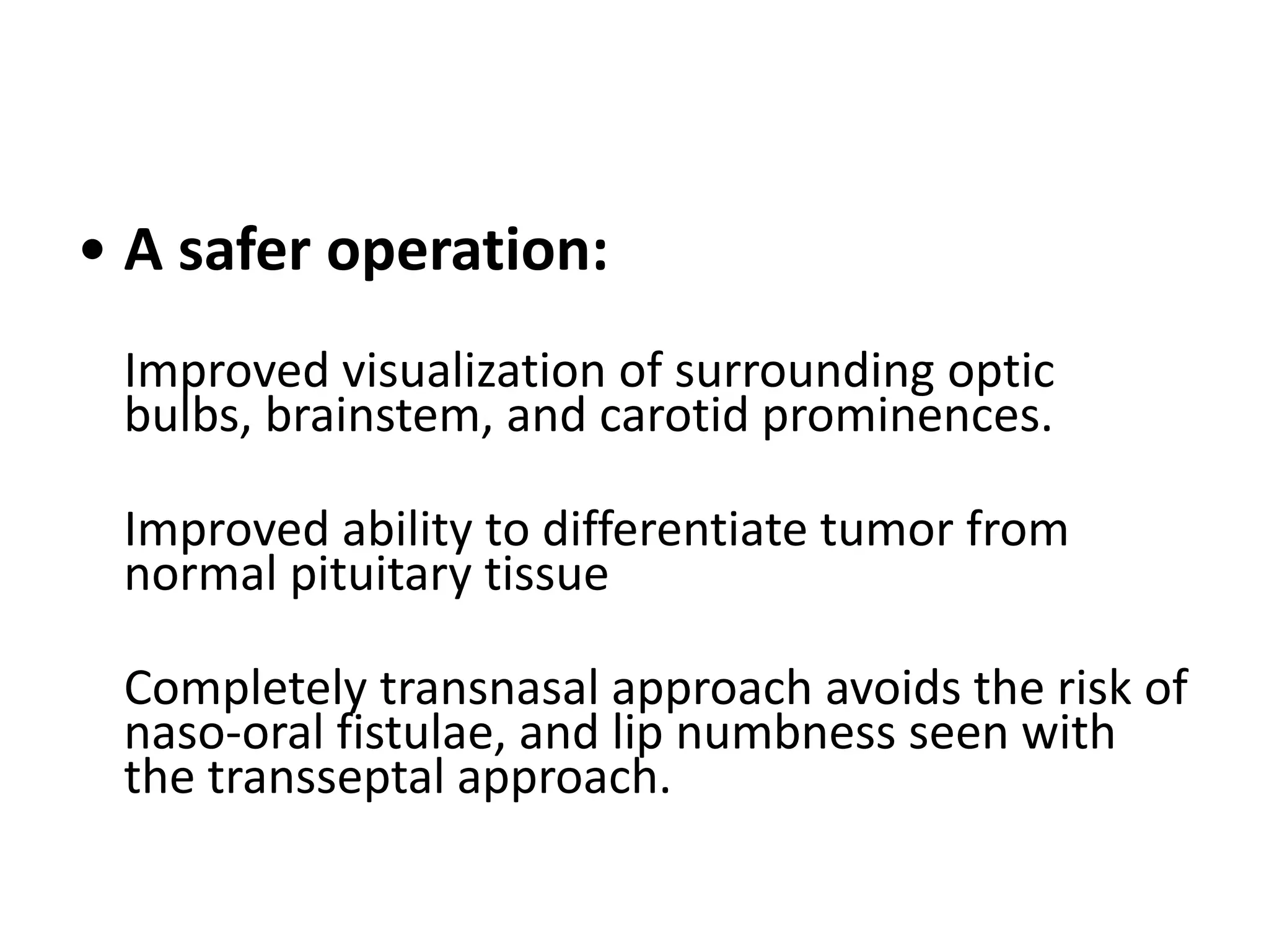 Endoscopic pituitary surgery | PPTX