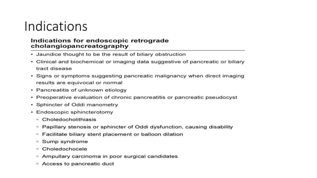 ENDOSCOPIC RETROGRADE CHOLANGIOPACREATOGRAPHY (ERCP).pptx | Digestive ...
