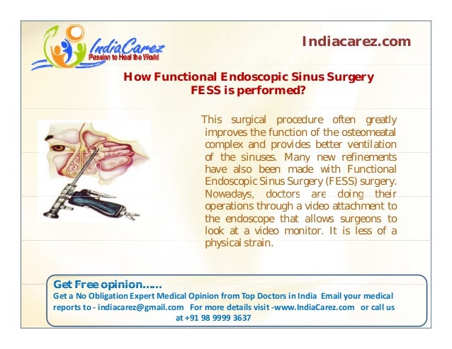 India Endoscopic Sinus | Sinus Surgery in India