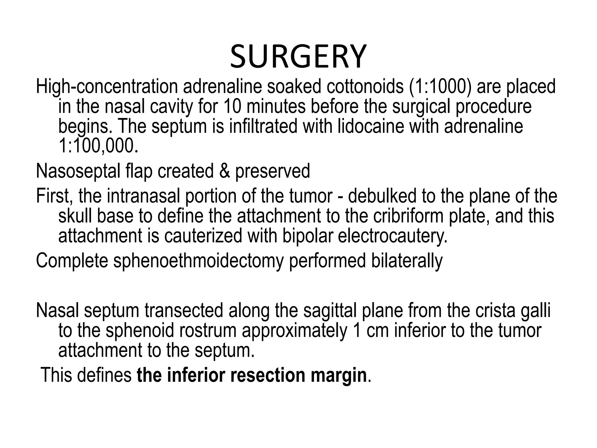 Endoscopic skull base surgeries | PPTX