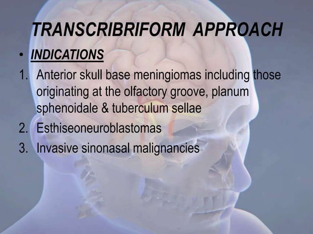 Endoscopic skull base surgery level iii | PPT