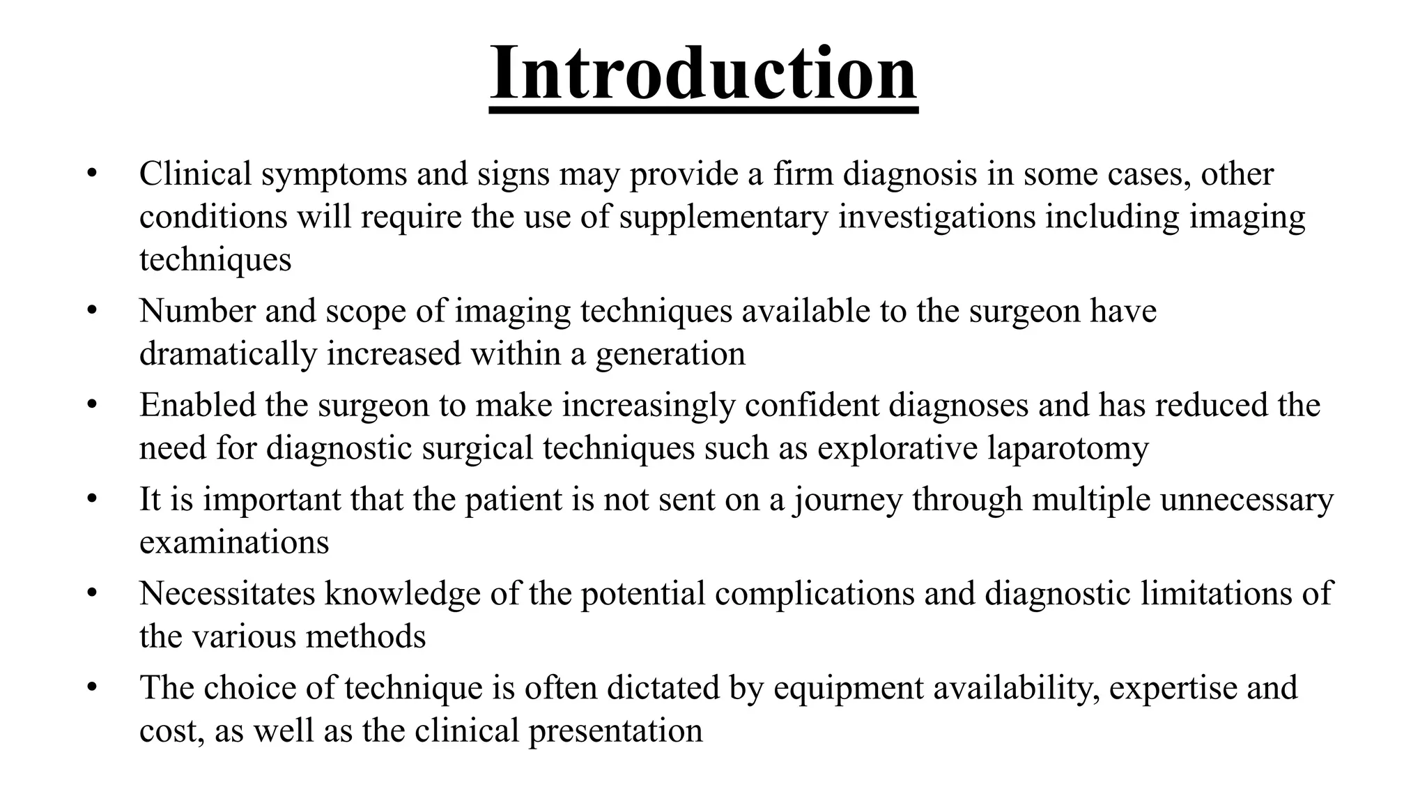 Endoscopic Techniques & Imaging Technologies in Surgical Diseases-Basic ...