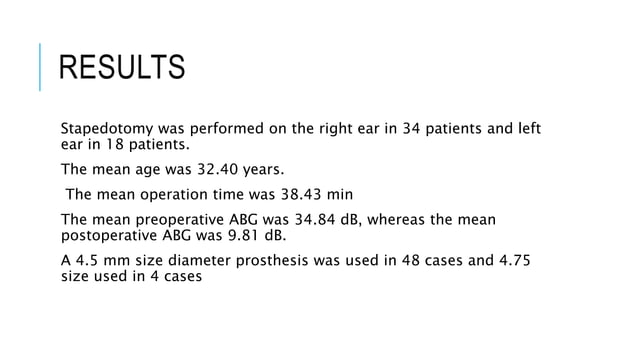 ENDOSCOPIC TRANSCANAL STAPEDOTOMY.pptx