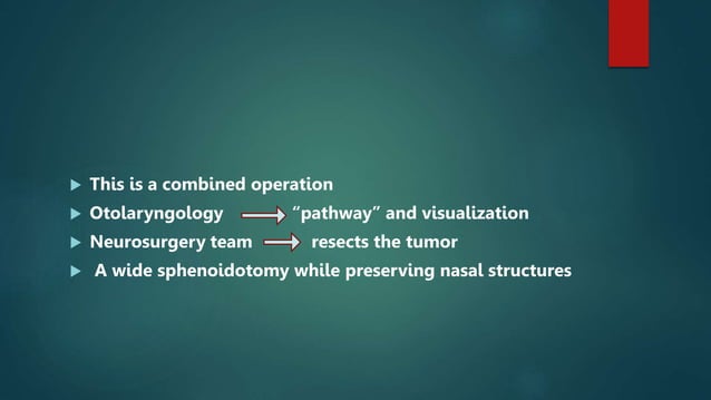 Endoscopic Transnasal transsphenoid pituitary Surgery (Erbil).pptx
