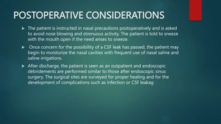 Endoscopic Transnasal transsphenoid pituitary Surgery (Erbil).pptx