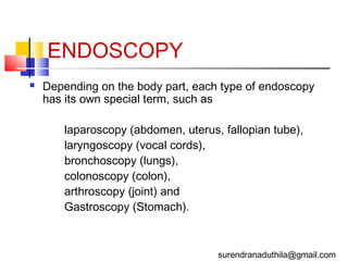 Endoscopy | PPT