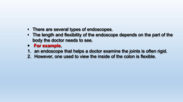 Endoscopy and types of endoscopy | PPTX | Digestive Disorders ...