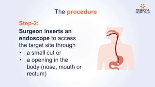 Endoscopy: Types, Preparation, Diagnosis, Procedure and Risks | PPTX