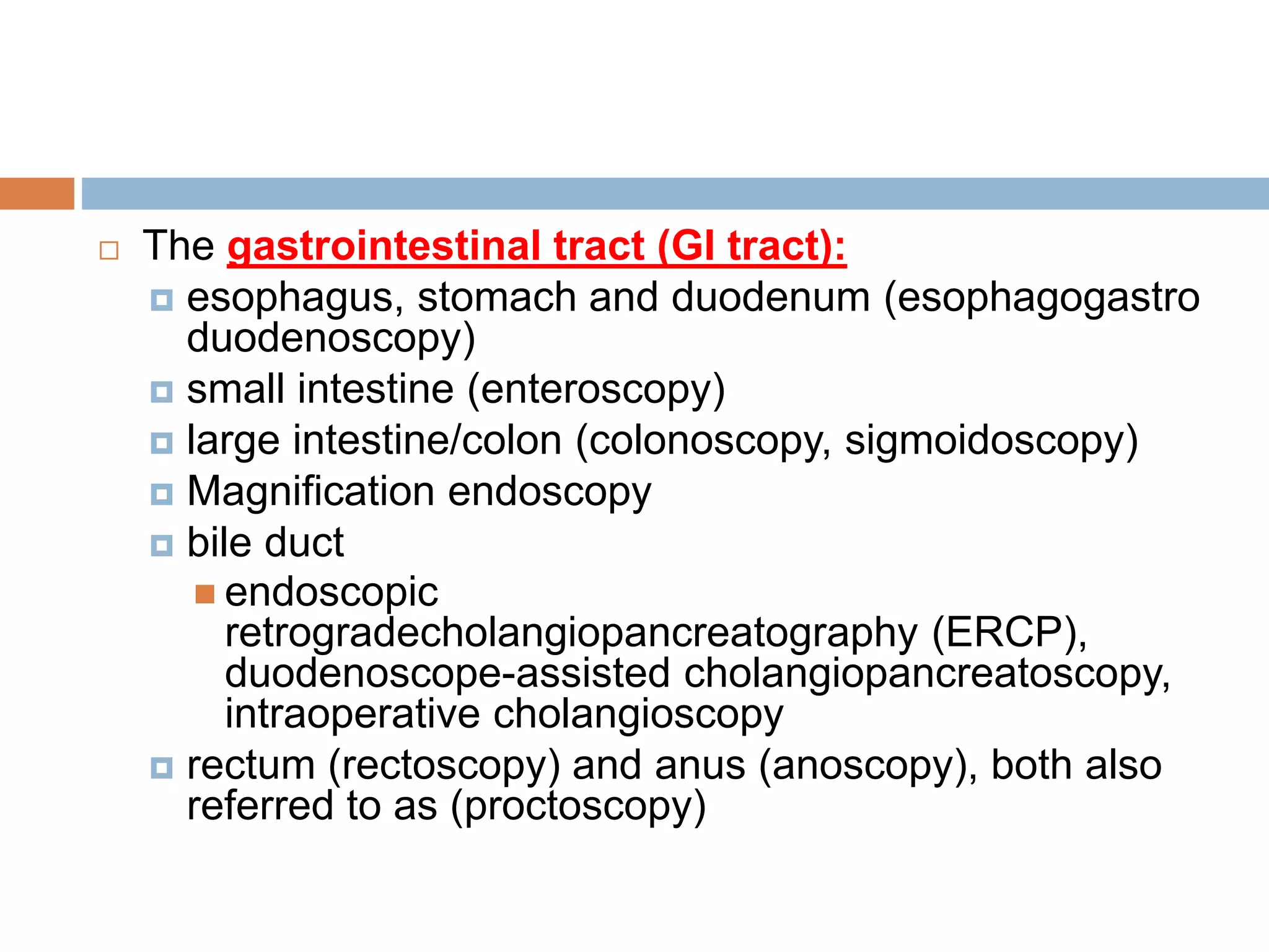 Endoscopy.pptx | Digestive Disorders | Diseases and Conditions