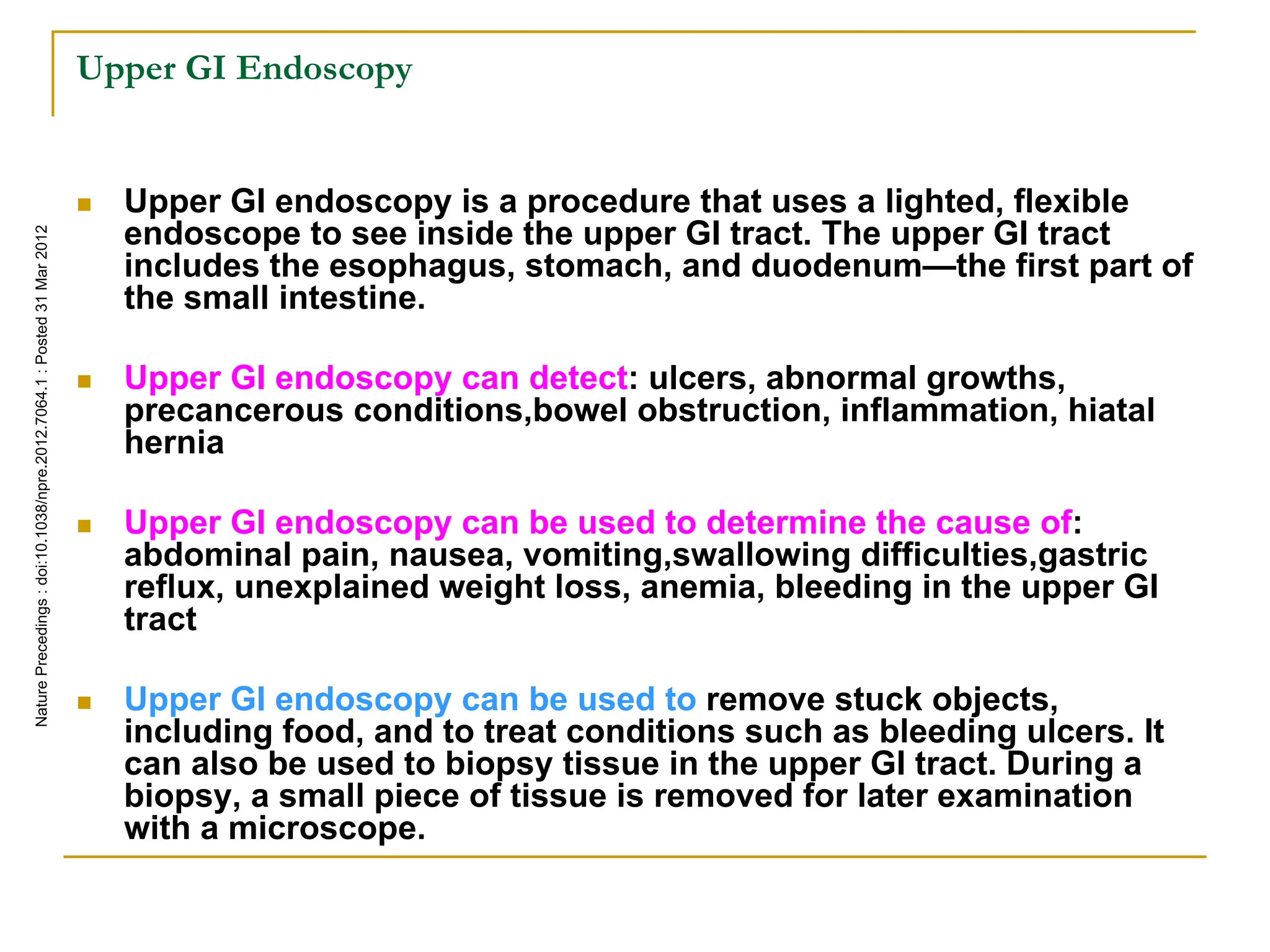 Endoscopy basic principle, types, application | PDF