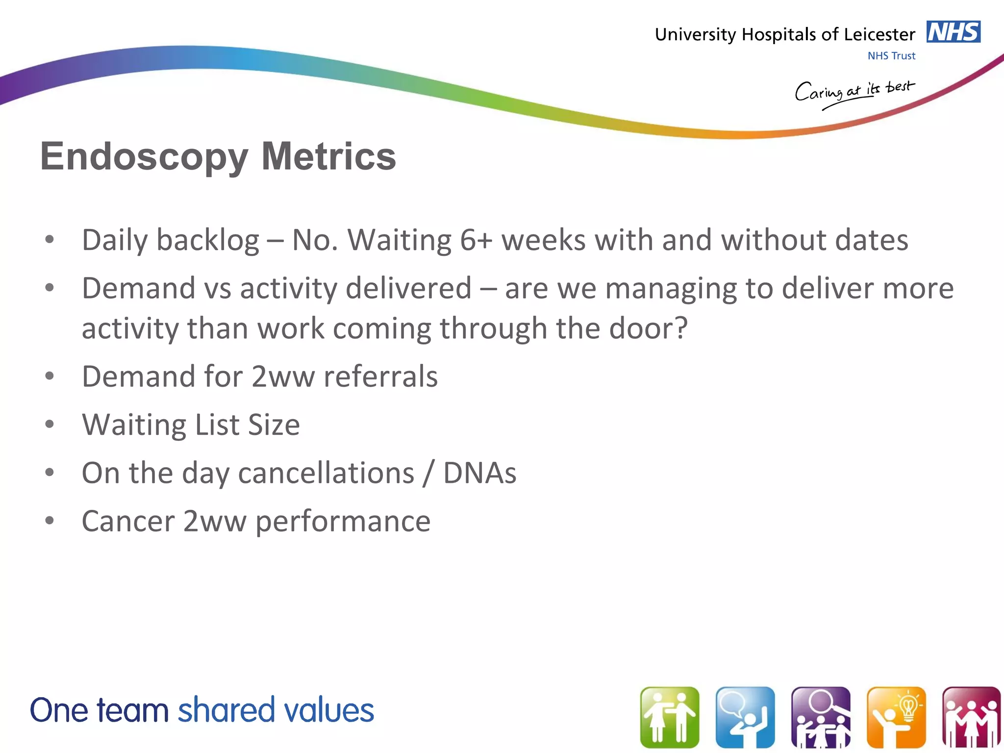Elective care conference: the Endoscopy Improvement Programme | PDF