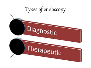 Endoscopy in surgery | PPTX