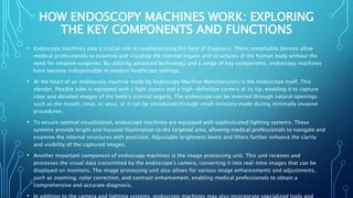 Endoscopy Machine Manufacturers & Suppliers | PPT