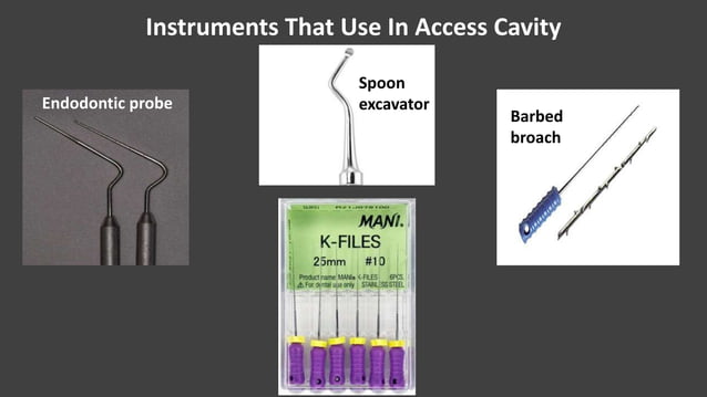 Endodontic access cavity for anterior teeth Dr. Ali Mohammed | PPTX