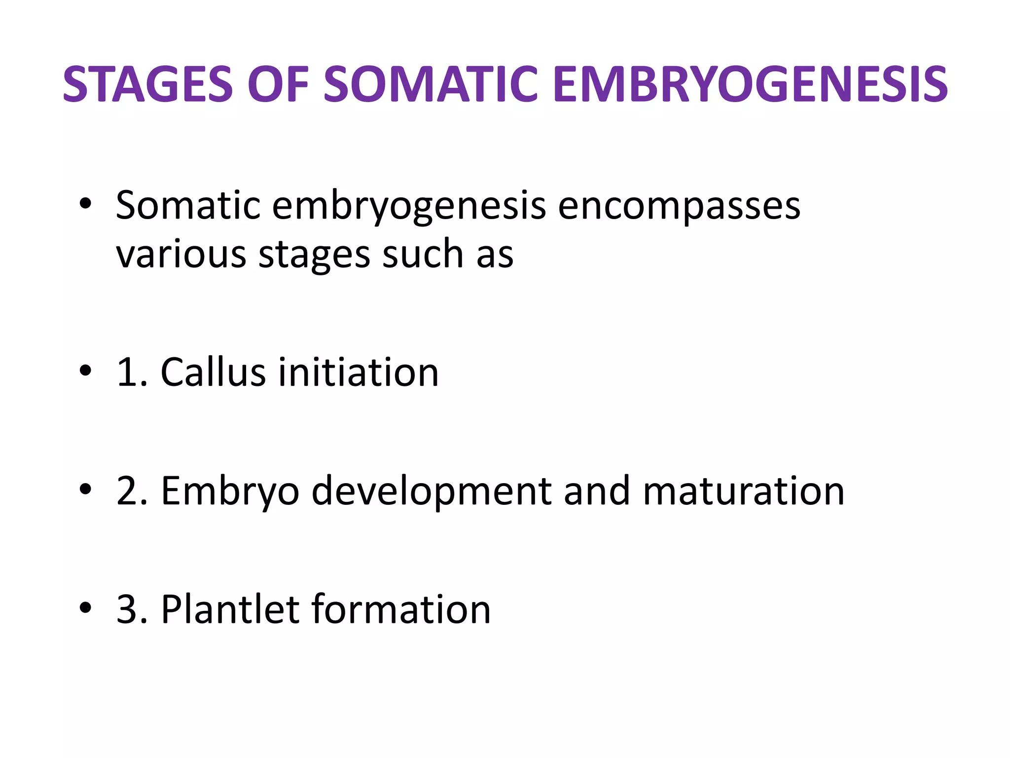 Endosperm culture and somatic embryogenesis | PPTX