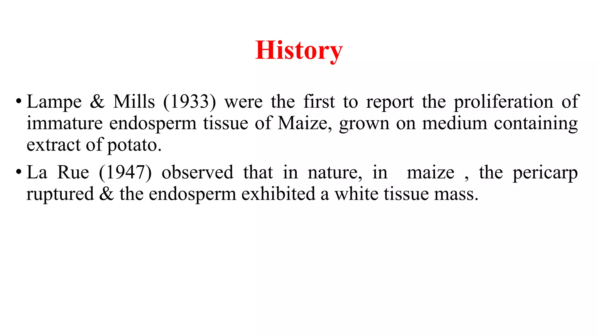 Endosperm and embryo culture | PPTX