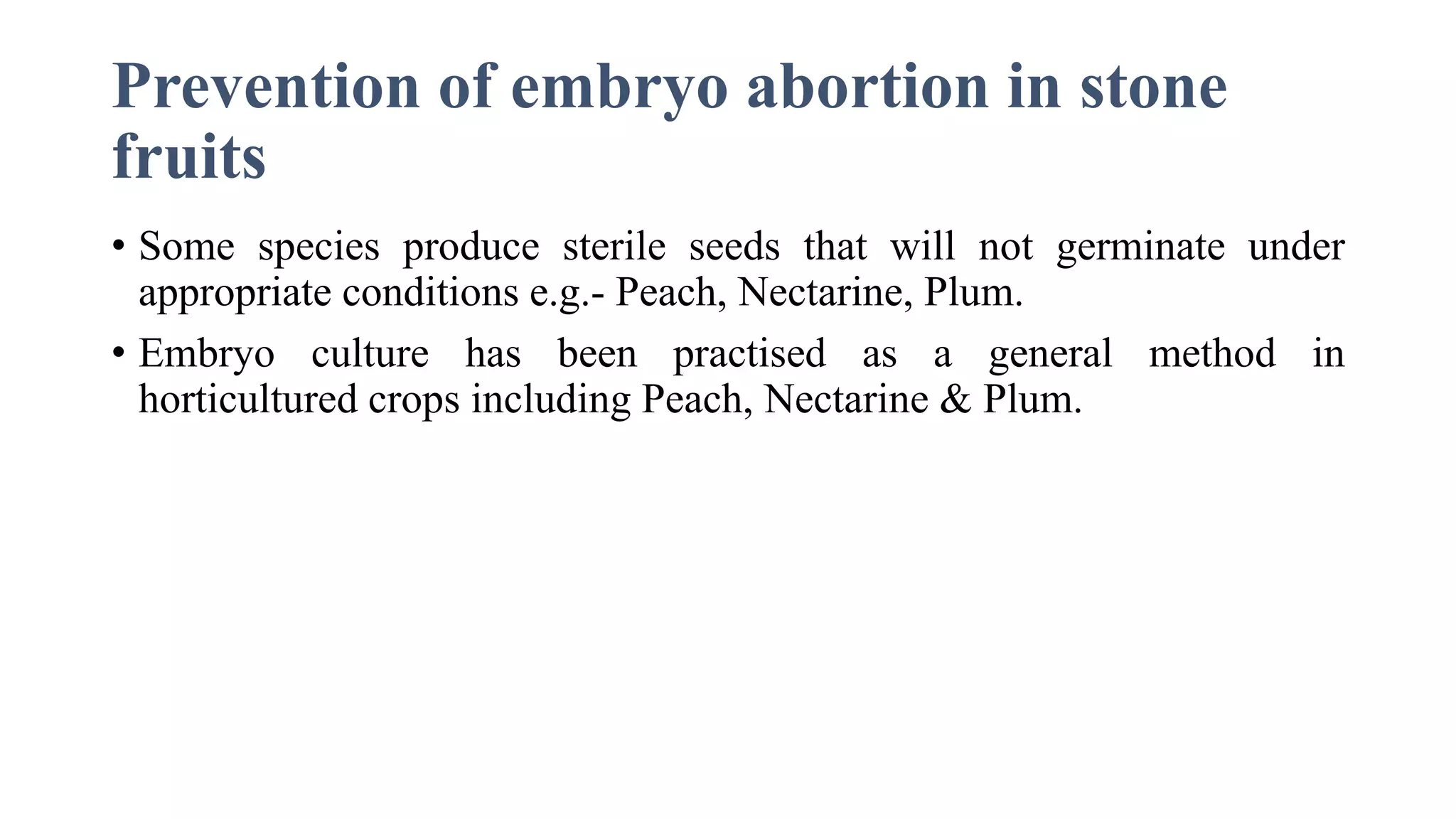 Endosperm and embryo culture | PPTX