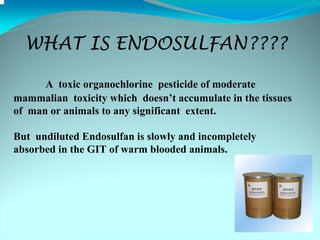 Endosulphan | PDF