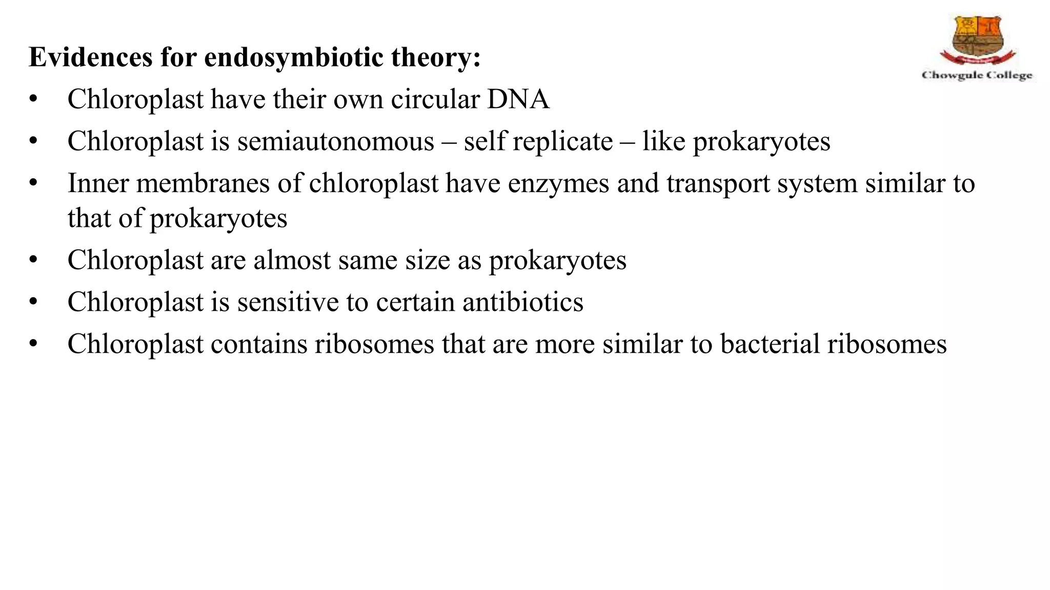 Endosymbiotic theory | PPTX