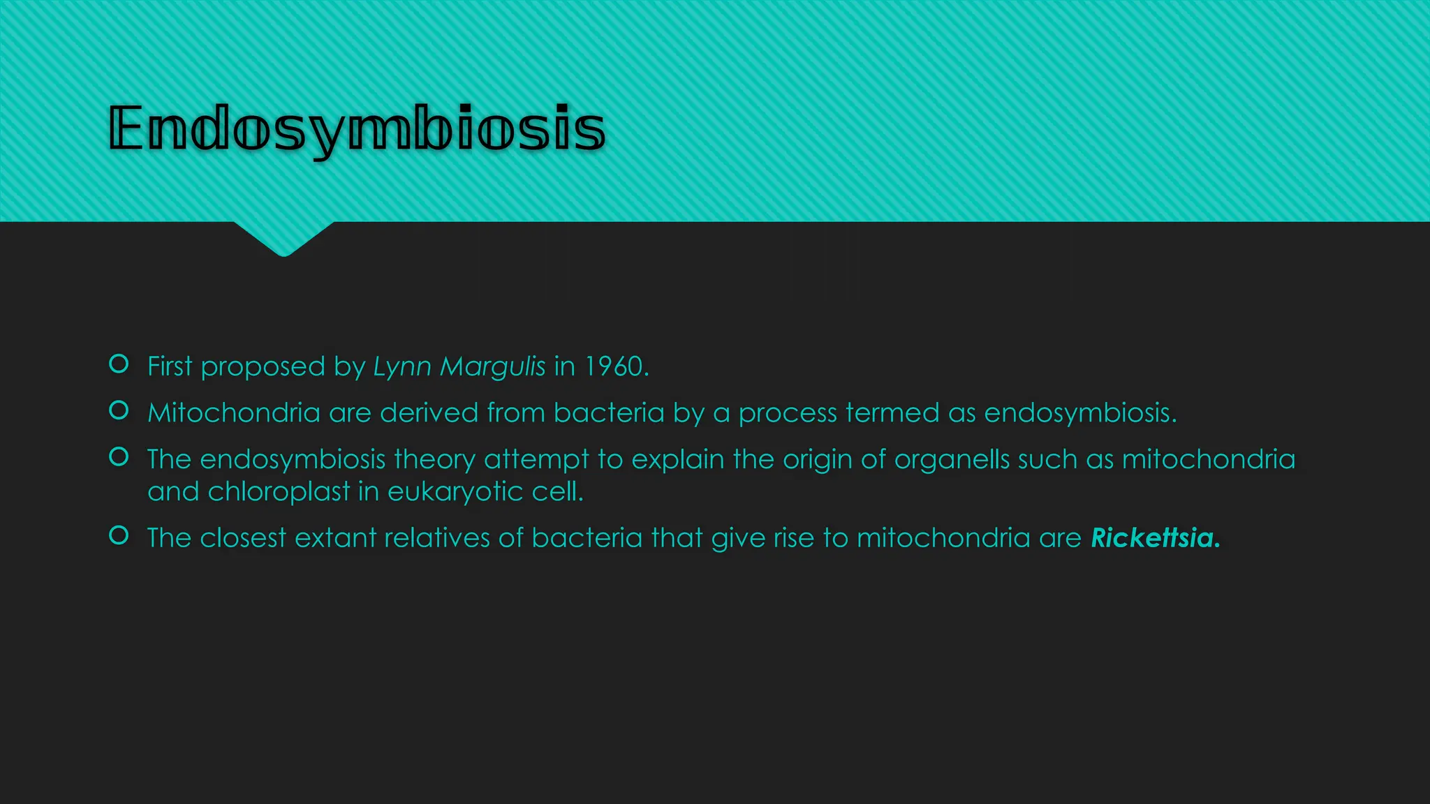 Endosymbiotic Theory (steps, function and proof) presentation.ppt. | PPTX