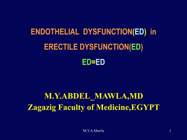Endothelial Dysfunction Y O U S R Y Y Yeasured | PPT | Heart and ...