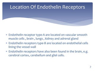 Endothelin ppt | PPTX