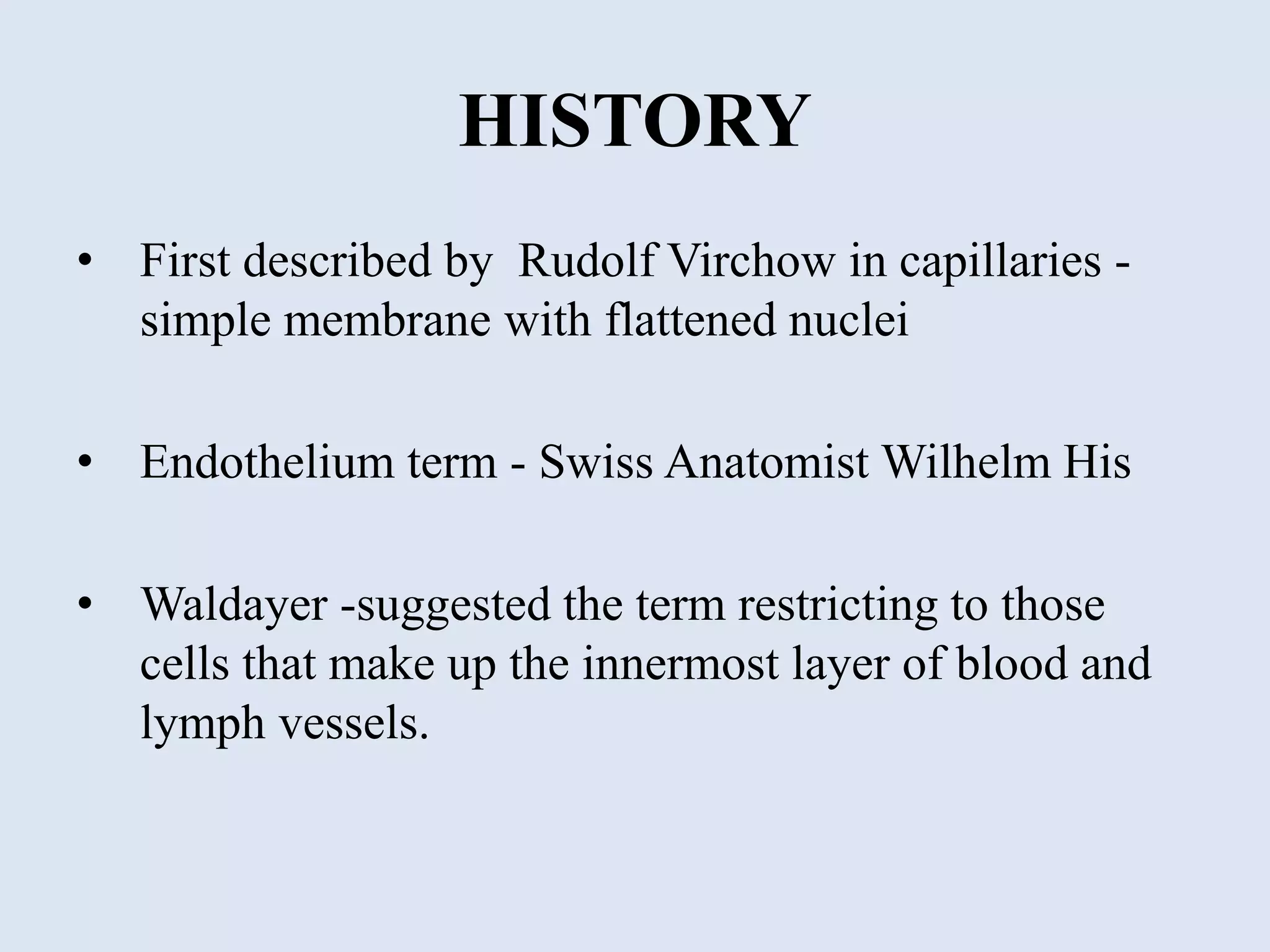 Endothelium in health and diseases | PPTX