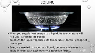 Endothermic phase changes | PPTX