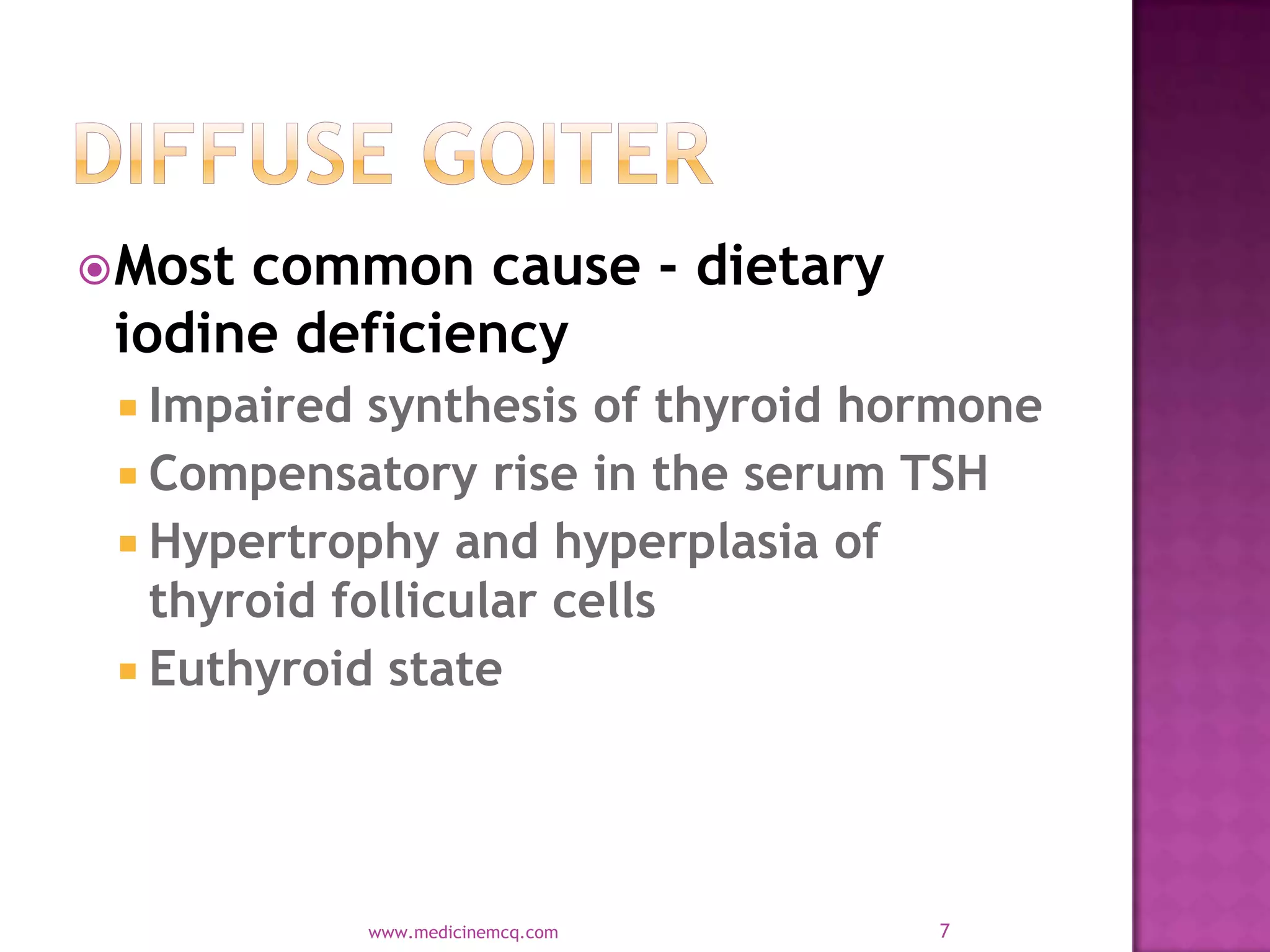 Thyroid - Goiter | PPTX