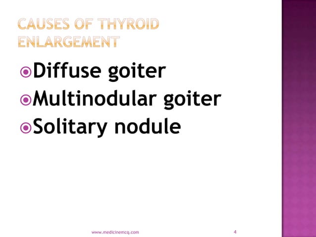 Thyroid - Goiter | PPTX