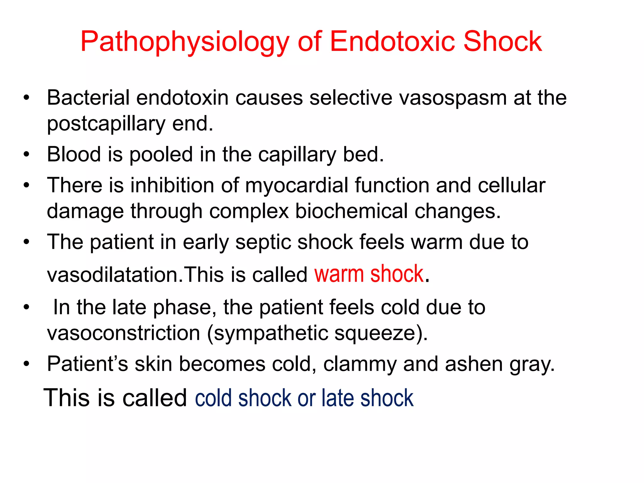 Endotoxic Shock in Obstetrics PPT | PPTX