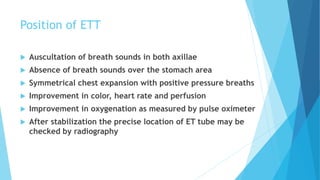 Endotracheal intubation | PDF
