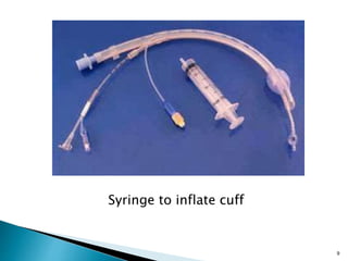Endotracheal intubation | PPTX