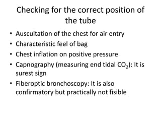Endotracheal intubation | PPTX
