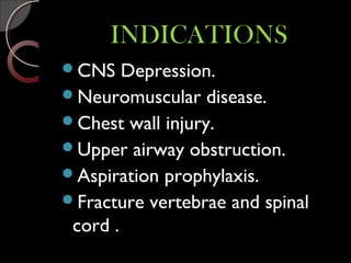 Endotracheal intubation | PPT