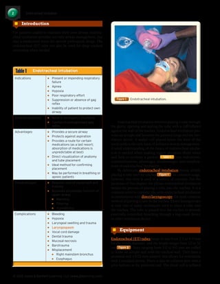 Endotracheal intubation | PDF