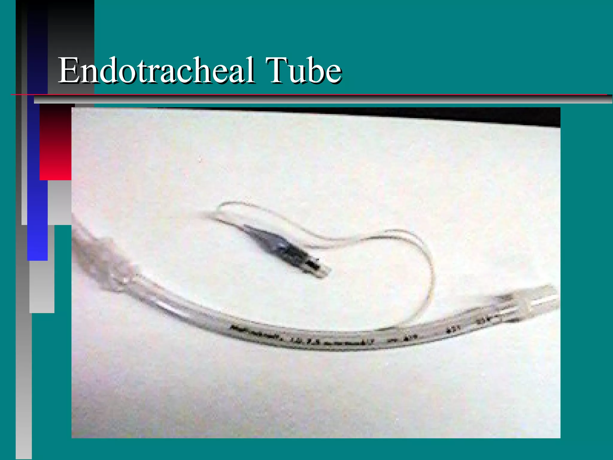 Endotracheal intubation extubation | PPT