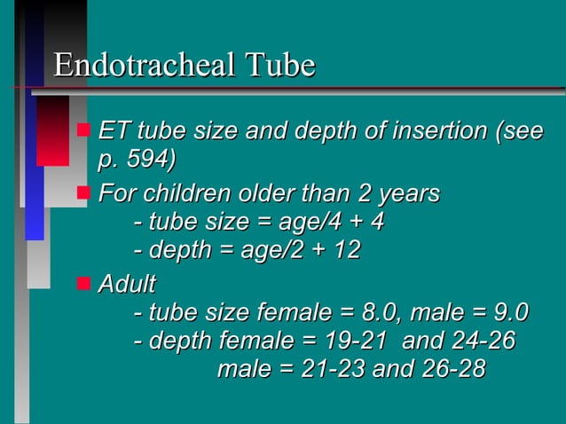 Endotracheal intubation extubation | PPT | Ear, Nose and Throat Conditions | Diseases and Conditions