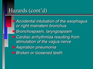 Endotracheal intubation extubation | PPT