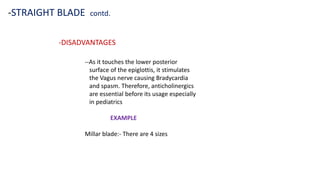 Endotracheal intubation and laryngoscopy part 2 | PPTX