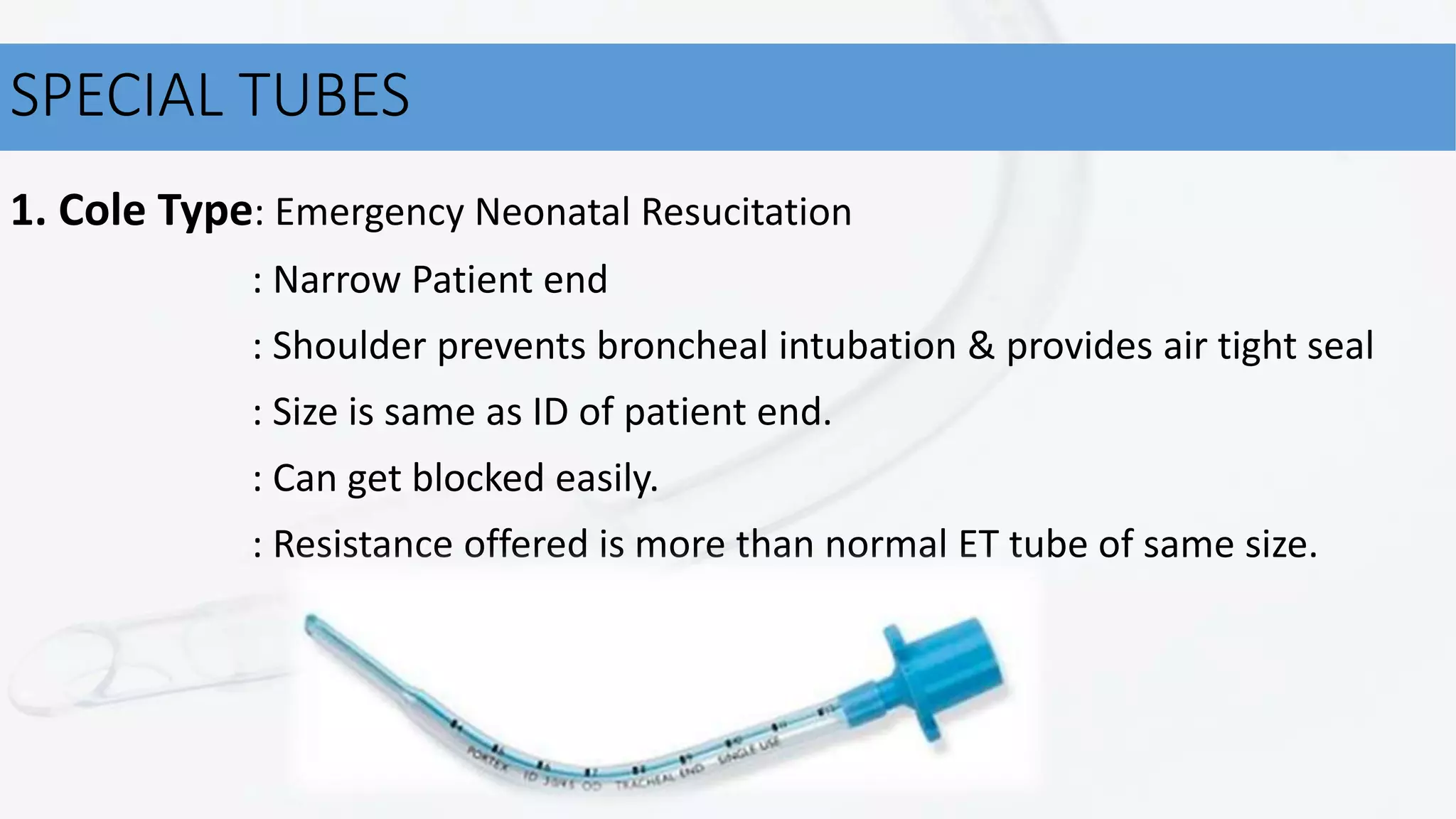 Endotracheal tube | PPTX