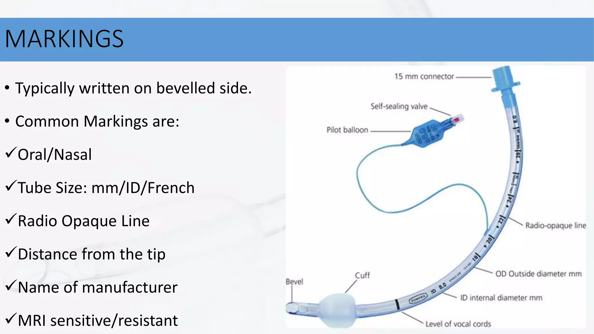 Endotracheal tube | PPTX