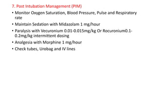 endotrachial intubation.pptx | Lung and Respiratory Health | Diseases ...