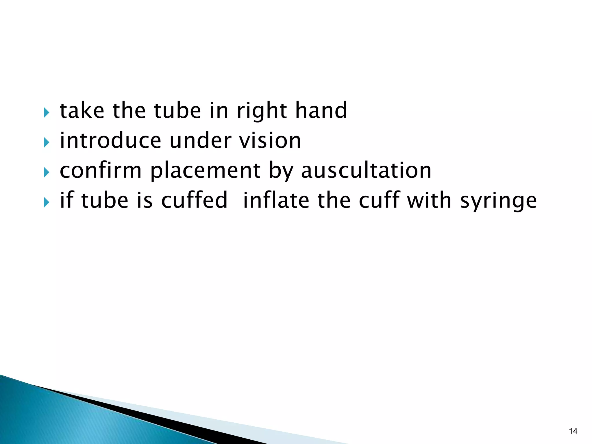 Endotrachial intubation ppt | PPTX